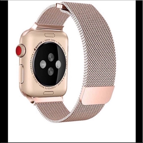 For Apple watch | Accessories | Rose Gold Milanese Loop Apple Watch ...